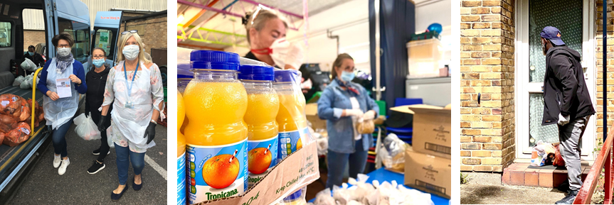 The Carpenters and Docklands Foodbank in Newham - Rooff